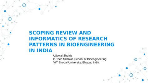 Pdf Scoping Review And Informatics Of Research Patterns In Bioengineering In India