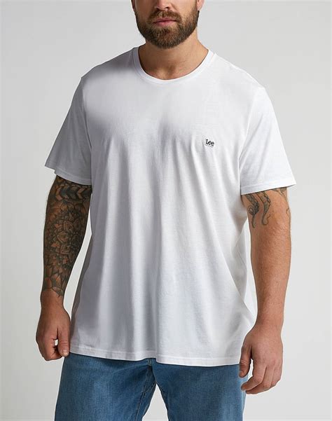 Herren T Shirt Lee Ss Patch Logo Tee White 1799 € Sneaker Peeker