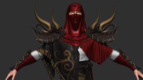 ASSASIN D Model TurboSquid