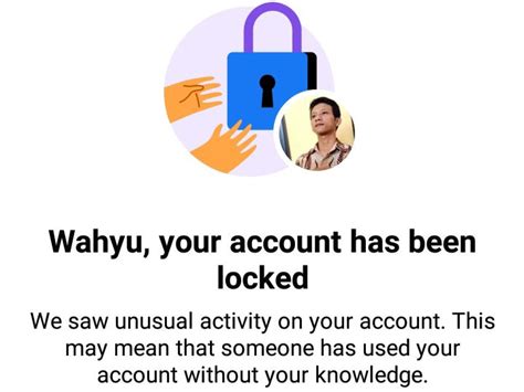 Cara Membuka Akun Facebook Yang Tiba Tiba Terkunci Wahyu Setiyono