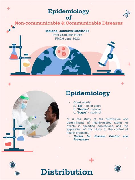 Epidemiology Report Pdf Infection Non Communicable Disease