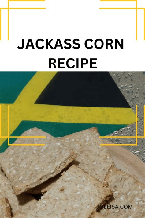 Jackass Corn Say What Joleisa