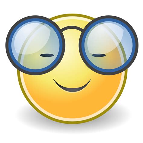 Clipart Tango Face Glasses
