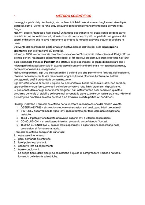 Materiale Completo Esame Didattica Delle Scienze Biologiche Ambientali