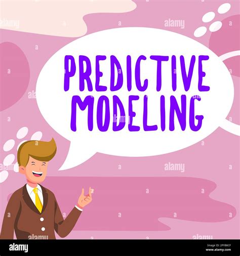 Text Sign Showing Predictive Modeling Business Idea Maintenance Strategy Driven By Predictive