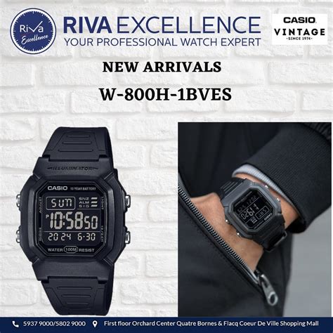 Riva Mauritius 🔥🔥legend Reborn Black Casio Vintage