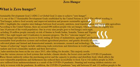 Zero Hunger Devpost