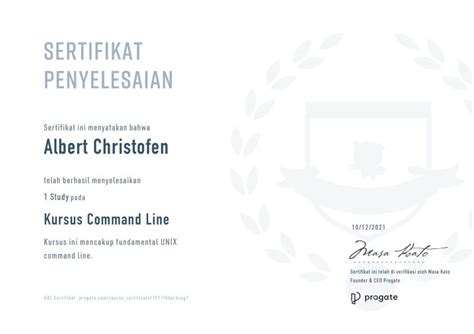 Albert Christofen On Linkedin Finished Course Command Line On Progate