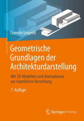 Geometrische Grundlagen Der Architekturdarstellung Springer Berlin