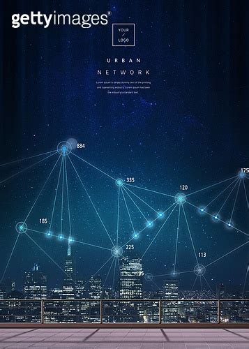 그래픽이미지 Computer Graphics 합성 도시 야경 비즈니스 컴퓨터네트워크 컴퓨터장비 5g 4차산업혁명 산업혁명 강렬한빛 발광 이미지