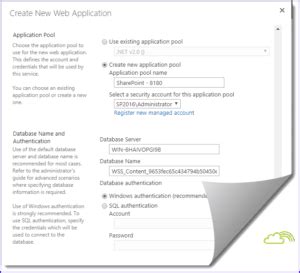 Create A Web Application In Sharepoint Server Spguides