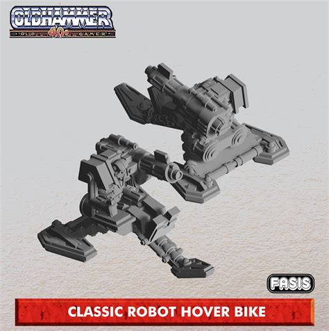 Бесплатный STL файл Классический робот на воздушной подушке - Oldhammer ...