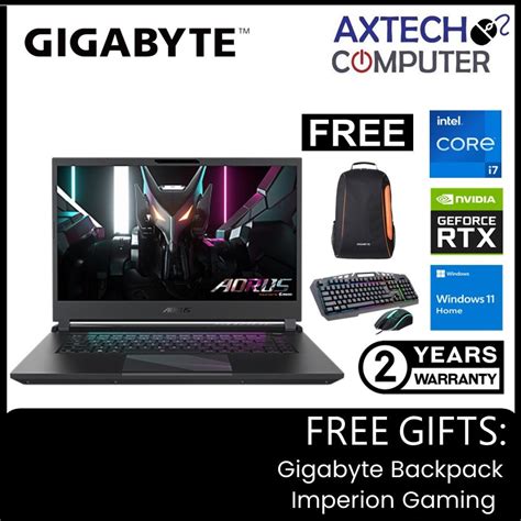 Gigabyte Aorus 17 Bkf 73my254sh 173 Fhd 144hz Gaming Laptop I7