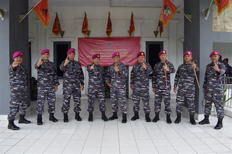 DANBRIGIF MARINIR PIMPIN PENYERAHAN JABATAN PASINTEL BRIGIF MARINIR