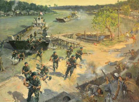 Royal Marines Commandos At Limbang 1962