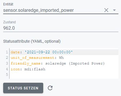 SolarEdge API Integration Not Fully Usable With Energy Dashboard Issue Home