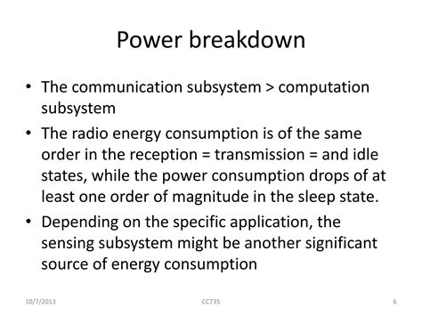 Energy Conservation In Wireless Sensor Networks Pptx Computer