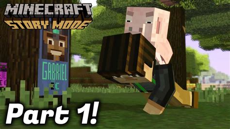 Minecraft Story Mode Episode 1 The Order Of The Stone Full Gameplay