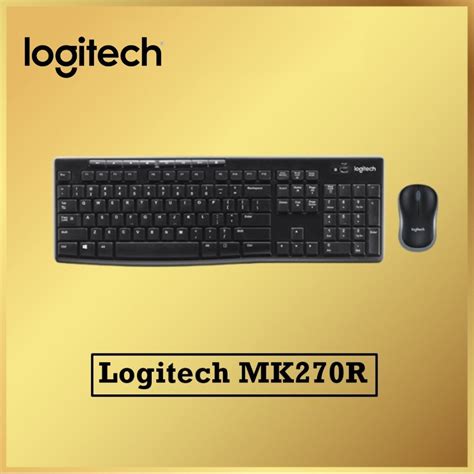 Jual Logitech Wireless Mouse Keyboard Mk270r Combo Mk 270r Original Shopee Indonesia