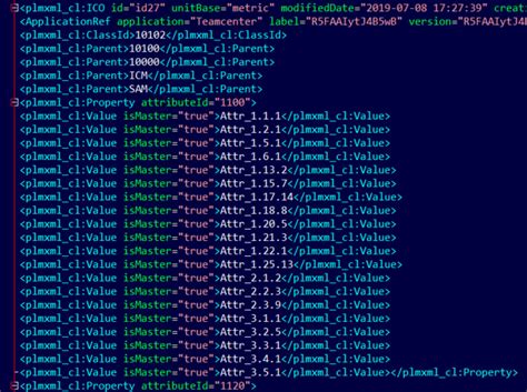 Plmxml Export Of Ico Values