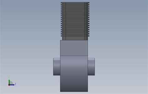 单缸发动机solidworks 2013模型图纸免费下载 懒石网