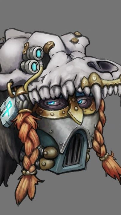 Fenris Pattern Wolf Helm The Savage Power Of The Space Wolves Made