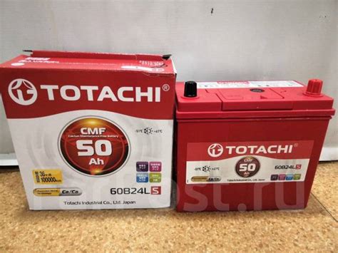 Аккумулятор Totachi CMF Ah B L Ю Корея Гарантия года кальциевый обратная левое