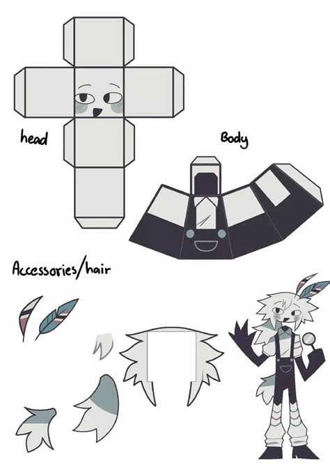 Fundamental Paper Education Papercraft бумажные фигурки Ft Engel