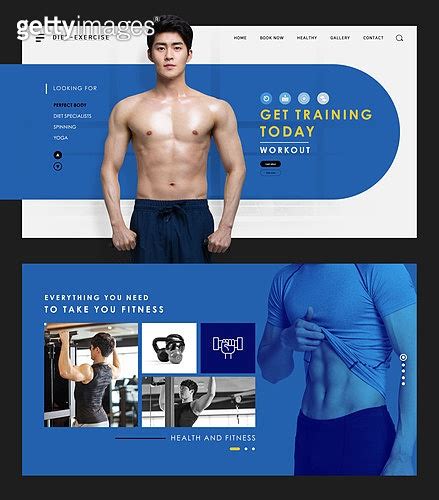 웹템플릿 메인페이지 이미지 운동 건강관리 주제 다이어트 홈트레이닝 운동 이미지 Jv12237152