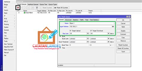 Penjelasan Management Bandwidth Dengan Simple Queue Pada Router