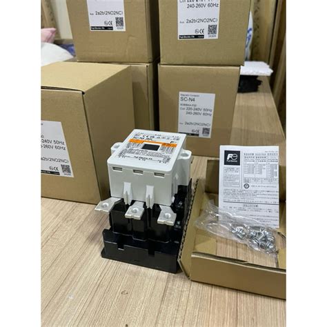 Magnetic Contactor Fuji Electric Sc N4 Shopee Thailand