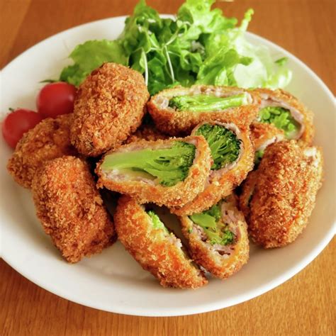 ブロッコリーの肉巻きチーズフライ By Sakiko0610 【クックパッド】 簡単おいしいみんなのレシピが396万品