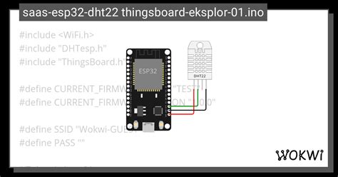 Saas Esp32 Dht22 Thingsboard Eksplor 01 Ino Wokwi ESP32 STM32