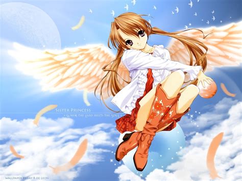 Anime Sisters Wallpaper