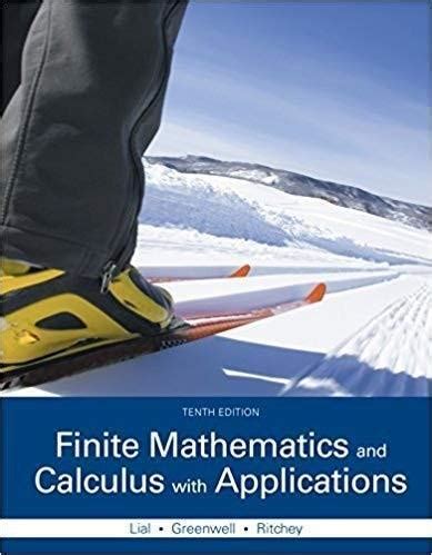 Original Pdf Finite Mathematics And Calculus With Applications Th Edition Get Cheap Free