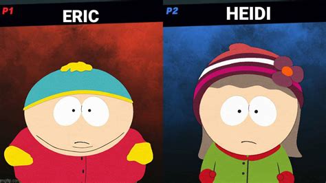Ssbu Eric Cartman Vs Heidi Is Ready To Fight By Redpandaguy2 On