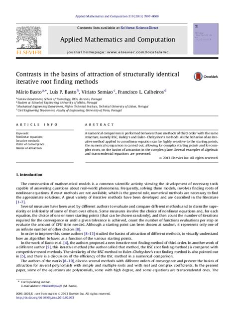 Contrasts In The Basins Of Attraction Of Structurally Identical