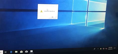 Solved Unknown Hard Error On Windows 1011 5 Working Solutions