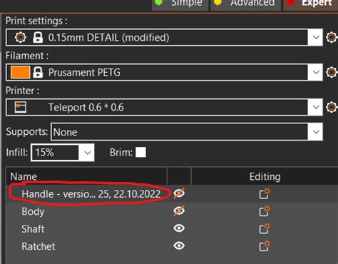 Full Lenght Name In The Bubble With Hower Over Mouse · Issue 9123 · Prusa3dprusaslicer · Github