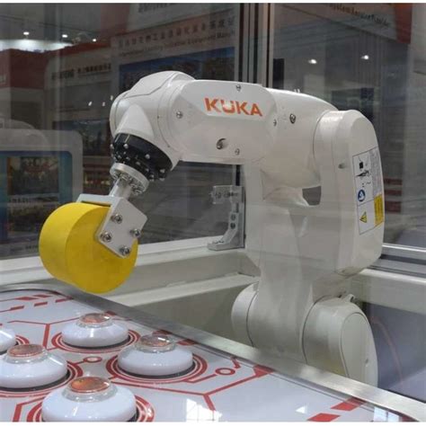 Kuka Robotic 7 Axis Lbr Iiwa 7 R800 With Cngbs Robot Gripper For