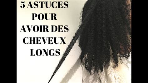 5 Astuces Pour Avoir De Longs Cheveux Crépusbouclésfrisés Youtube