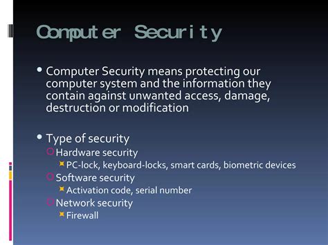 Computer Security Ppt