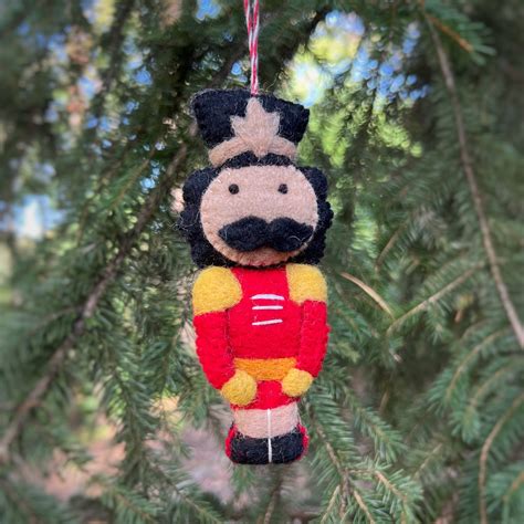 Nutcracker Christmas Ornament Handmade Felt Ts That Give Back Ornaments 4 Orphans®