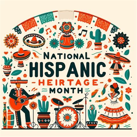 Page 4 Hispanic Heritage Month Classroom Activities Vectors