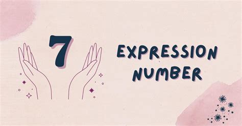 expression number 7 explained
