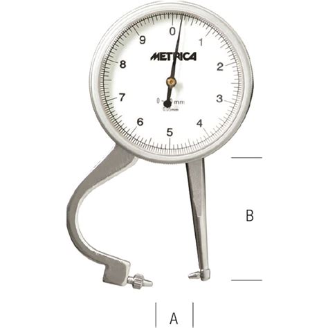 Medidor Espesor Instant 63 Mm 43181 Metrica