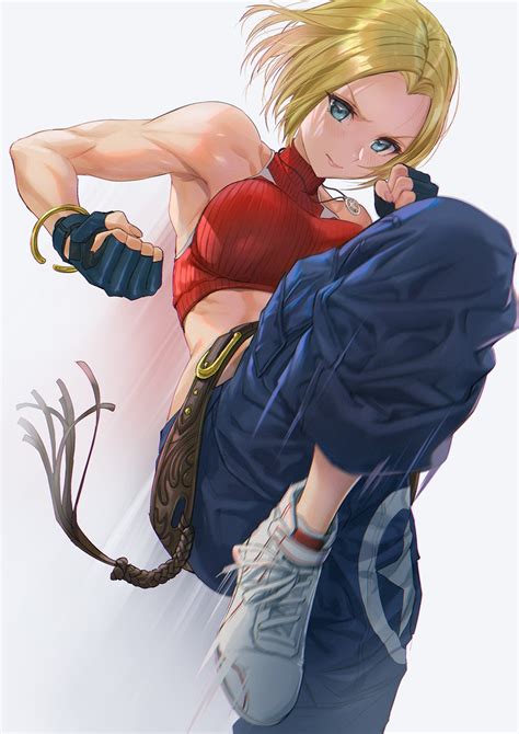 Blue Mary The King Of Fighters And 2 More Drawn By Mhkmechamania