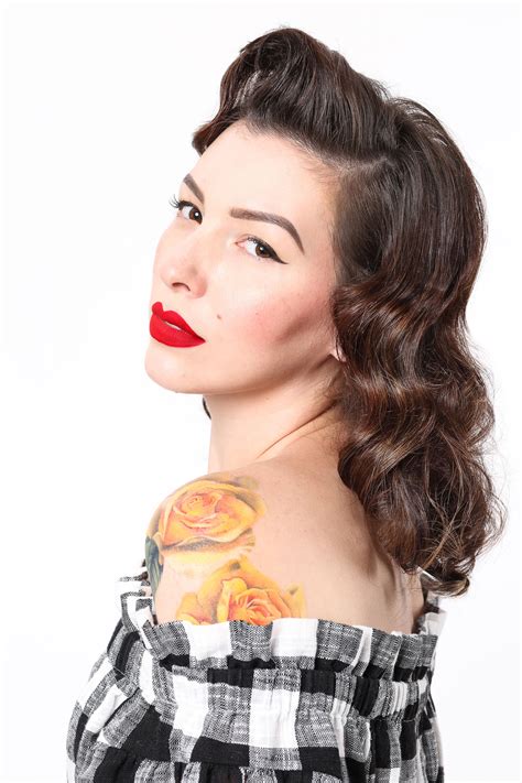 Holiday Hairstyle Retro Waves Vintage Hair Tutorial Keiko Lynn