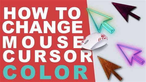 How To Change The Color Of Your Mouse Plmear