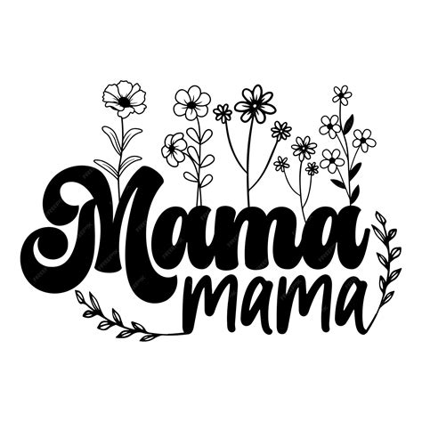 Premium Vector Mama Svg Cut Files Mom Life Mom Svg Mama Png Mama